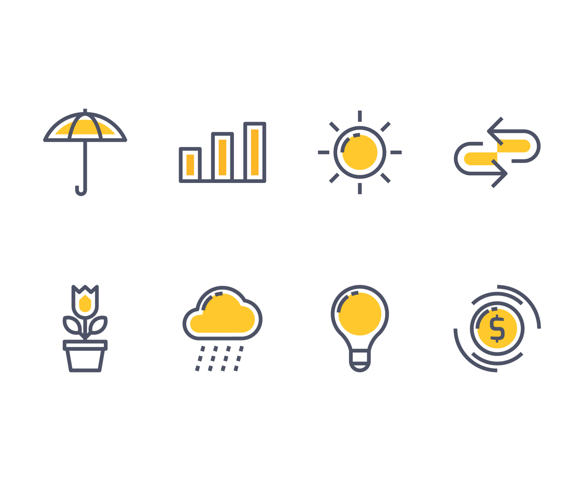 Business Strategy Icon Vector Art & Graphics | freevector.com