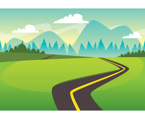Mountains Area Vector Vector Art & Graphics | freevector.com