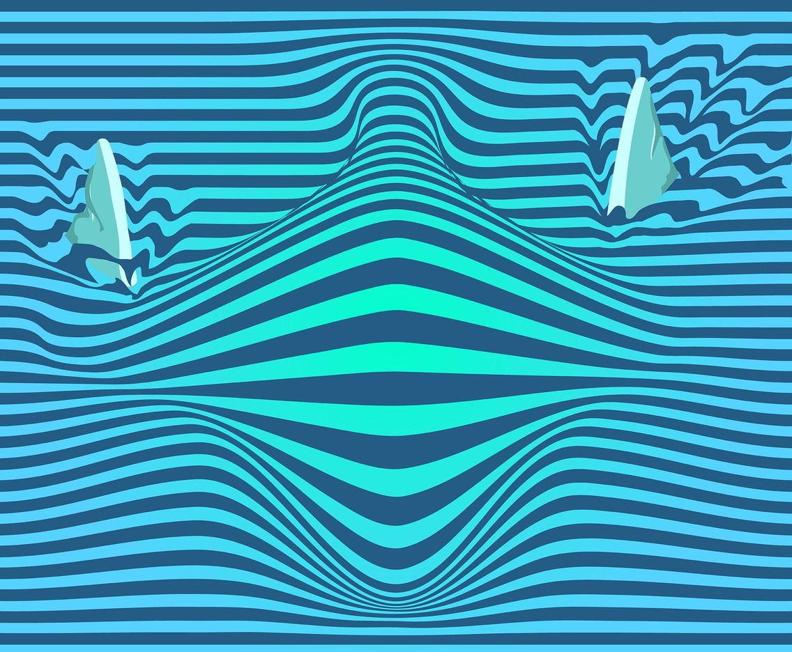 3 D Wavy Stripes Vector Vector Art & Graphics | freevector.com