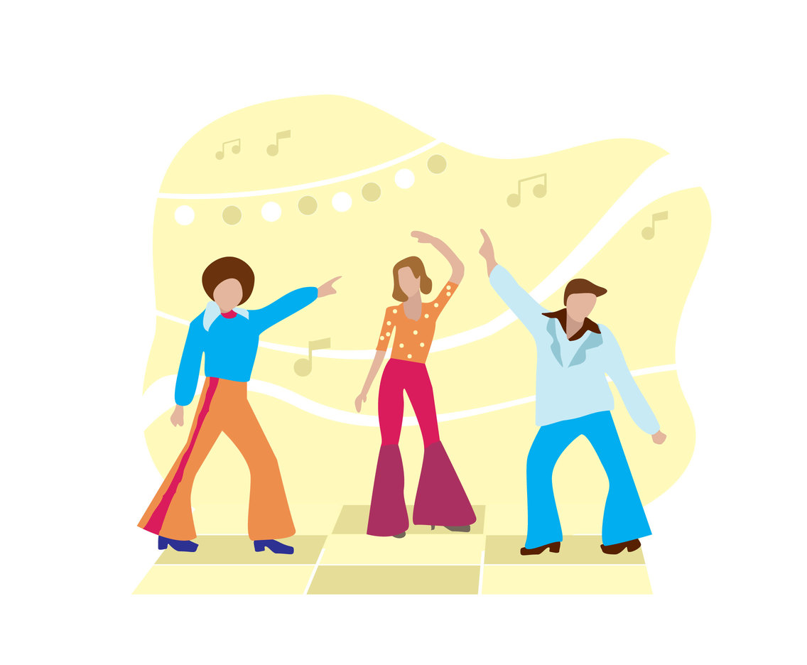 Disco Funky Vector Vector Art & Graphics | freevector.com