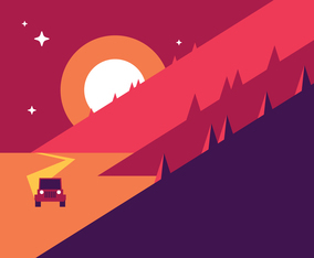 Mountains Area Vector Vector Art & Graphics | freevector.com