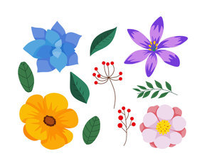 Flowers Vector Art & Graphics | freevector.com