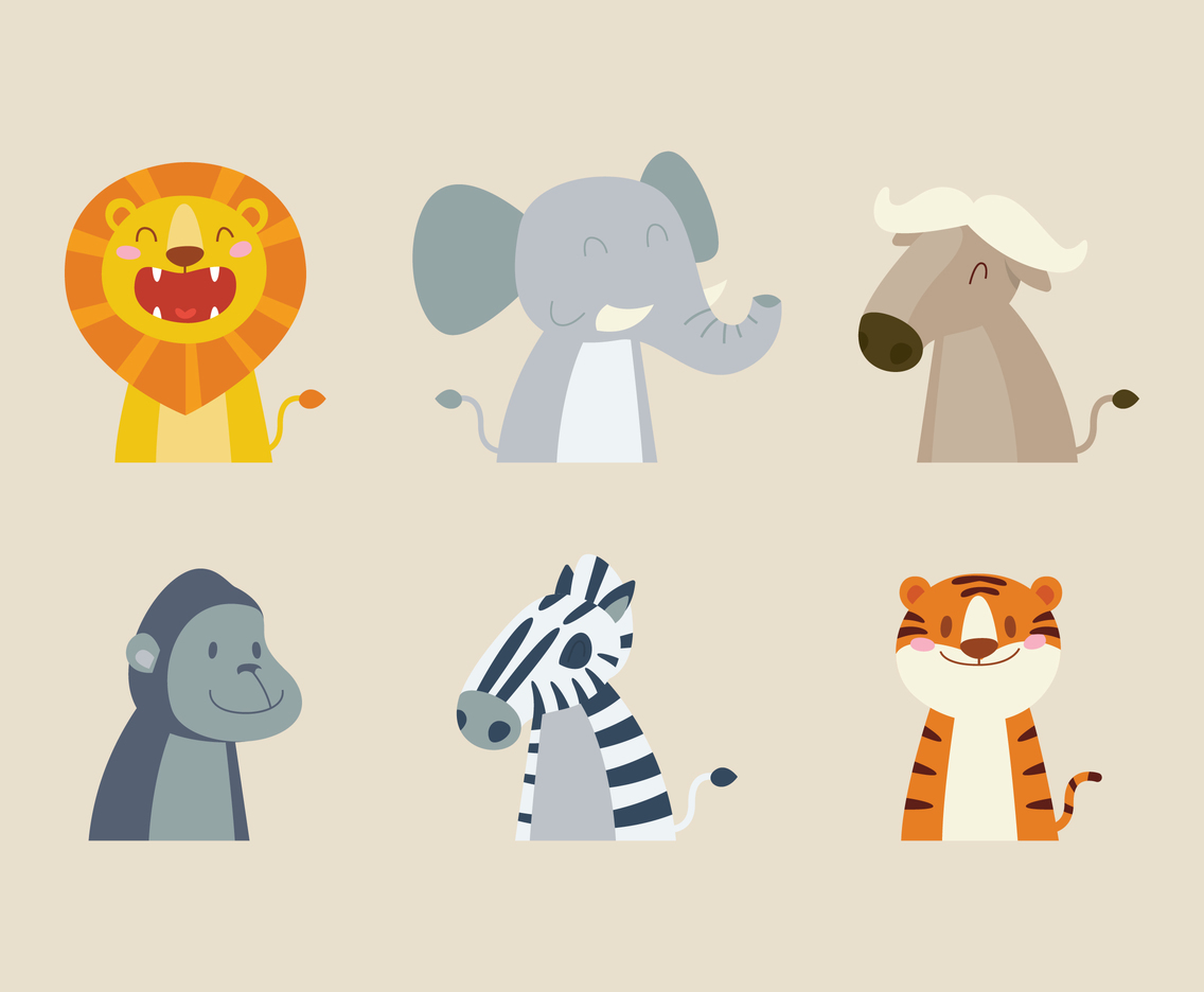 African Animal Vector Art & Graphics | freevector.com