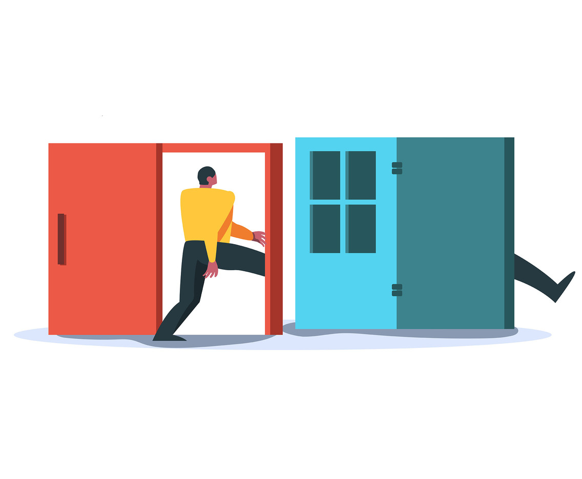Abstract Design Of Doors Vector Art & Graphics | freevector.com