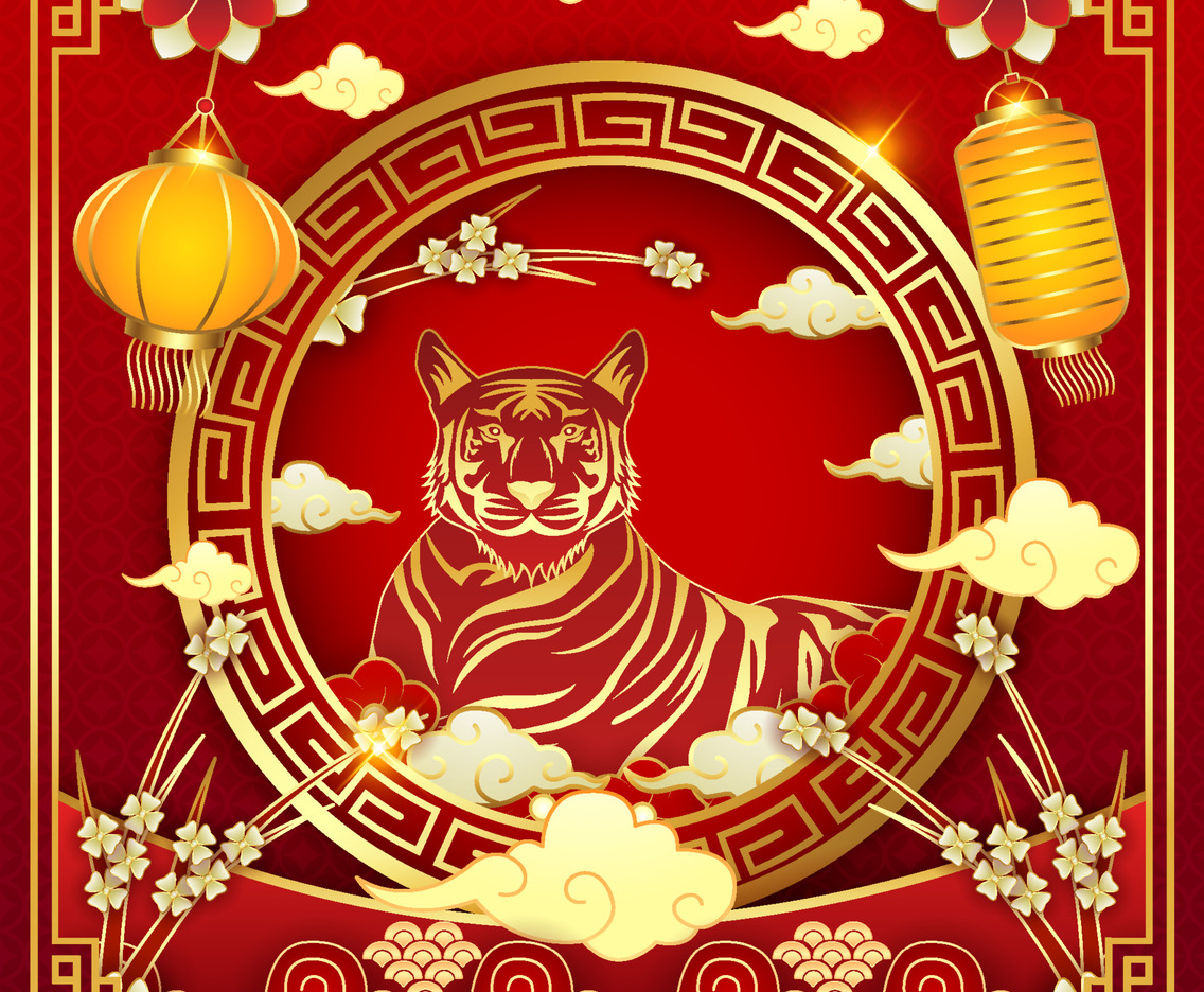 Tiger Contemporary Chinese Art Liu Jiyou Majestic Tiger Tiger Contemporary Chinese Art Liu Jiyou Majestic Tiger