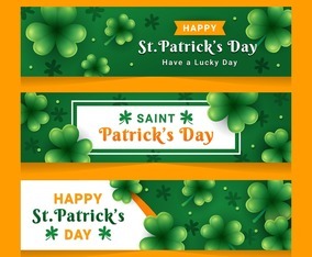Clover Banner Vector Art & Graphics | freevector.com