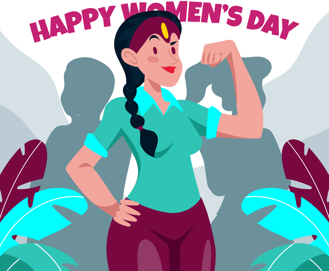 Happy Women's Day Vector Art & Graphics | freevector.com
