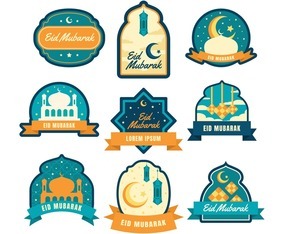 Islamic Label Vector Art & Graphics | freevector.com