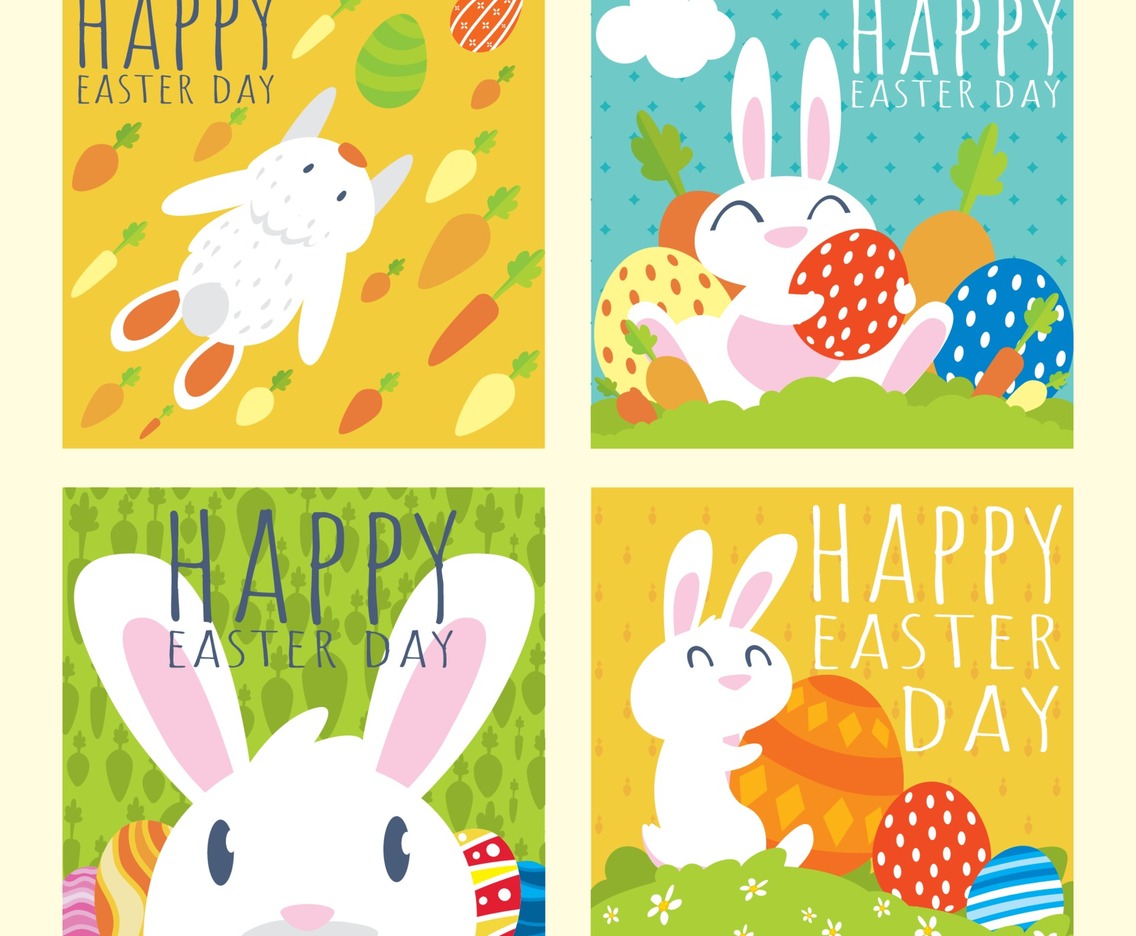 Easter Social Media Post Concept Vector Art & Graphics | freevector.com