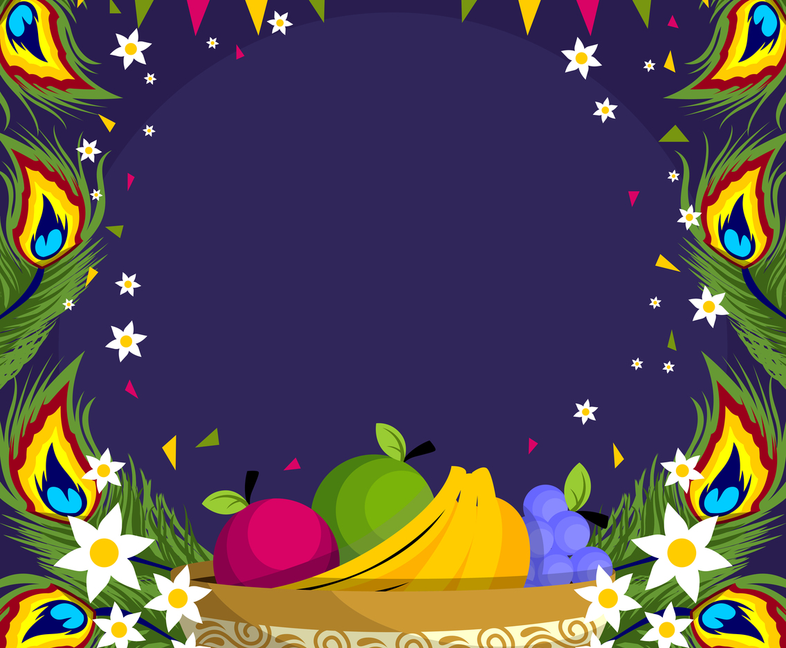 Happy Vishu Festival Background Vector Art & Graphics | freevector.com