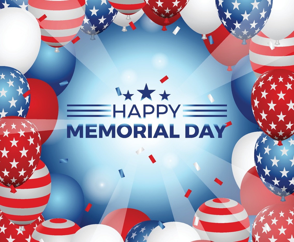 Usa Memorial Day Background Vector Art & Graphics | freevector.com