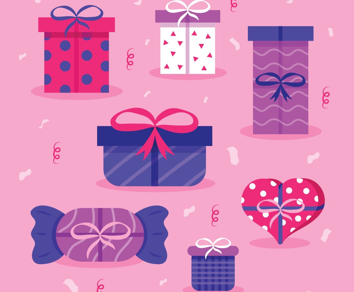Set Of Colorful Gift Template Vector Art & Graphics | freevector.com