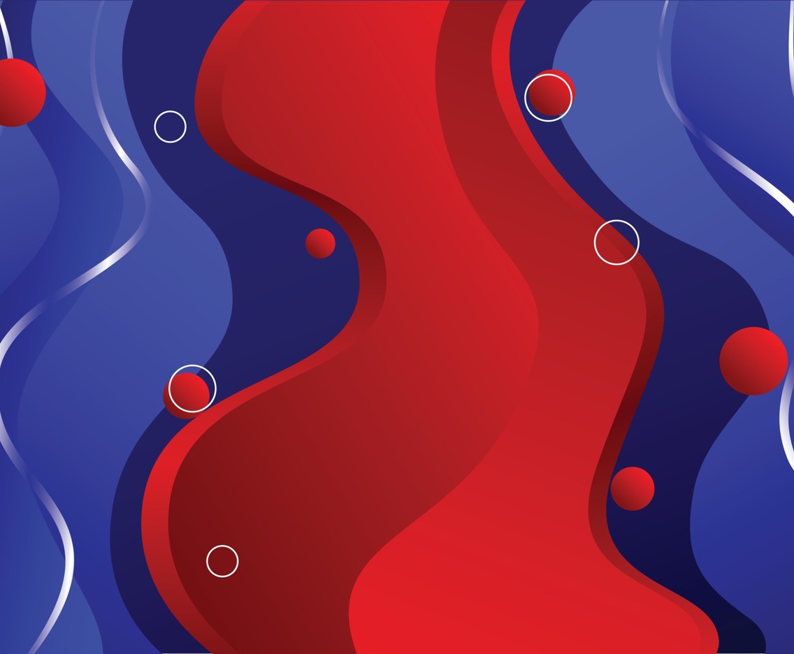 Blue And Red Wavy Lines Abstract Background Vector Art & Graphics ...