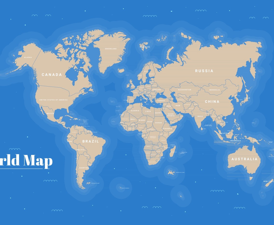 World Map Concept Vector Art & Graphics | freevector.com