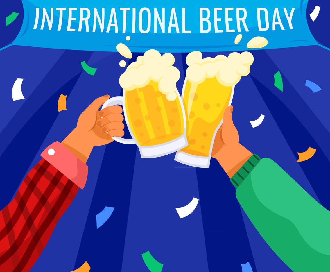 Toast At The Beer Party Vector Art & Graphics | freevector.com