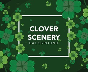 Clover Border Vector Art & Graphics | freevector.com