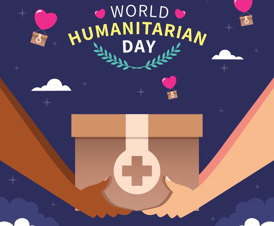 World Humanitarian Day Vector Art & Graphics | freevector.com