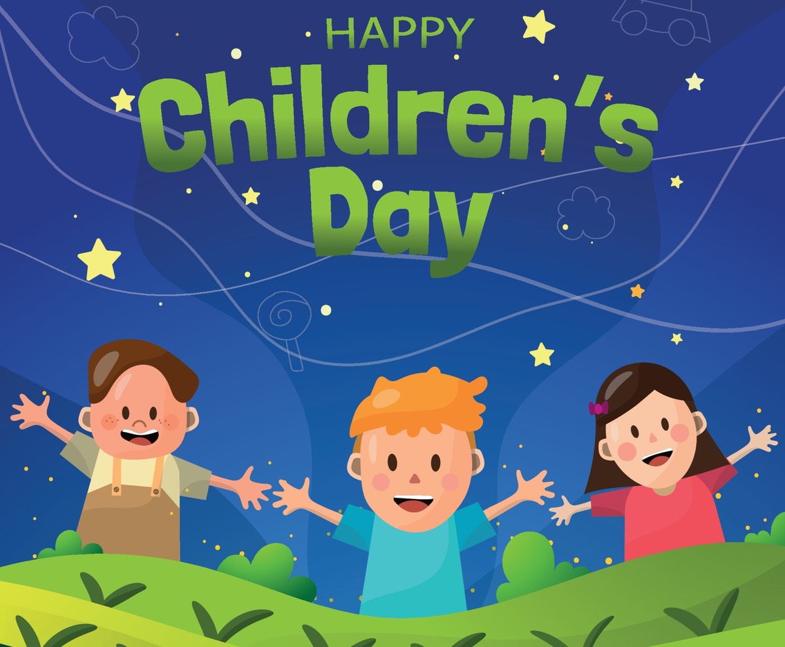 Children's Day Concept Vector Art & Graphics | freevector.com