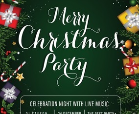 Kids Christmas Party Vector Art & Graphics | freevector.com