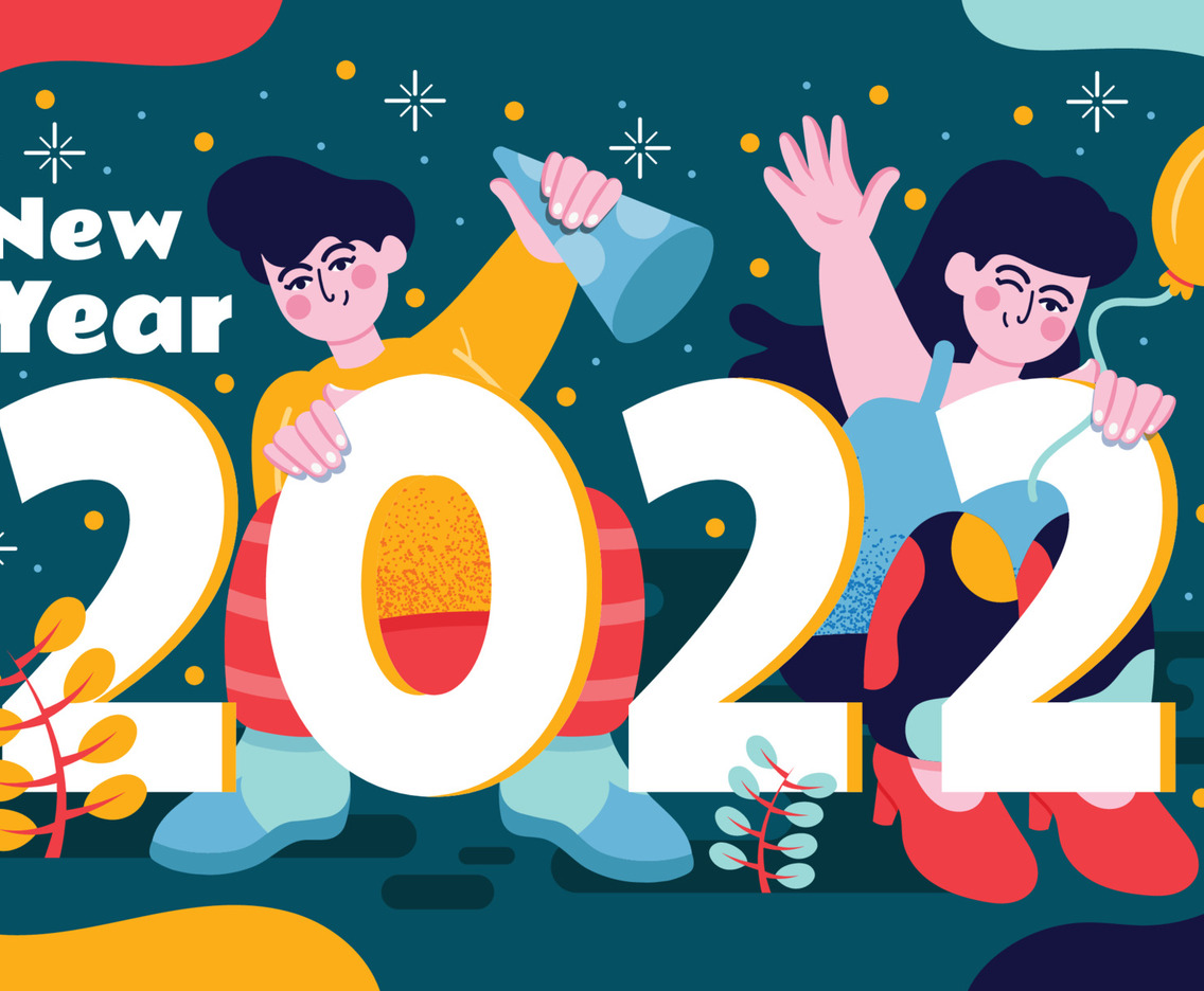 Colorful New Year Background Vector Art & Graphics | freevector.com