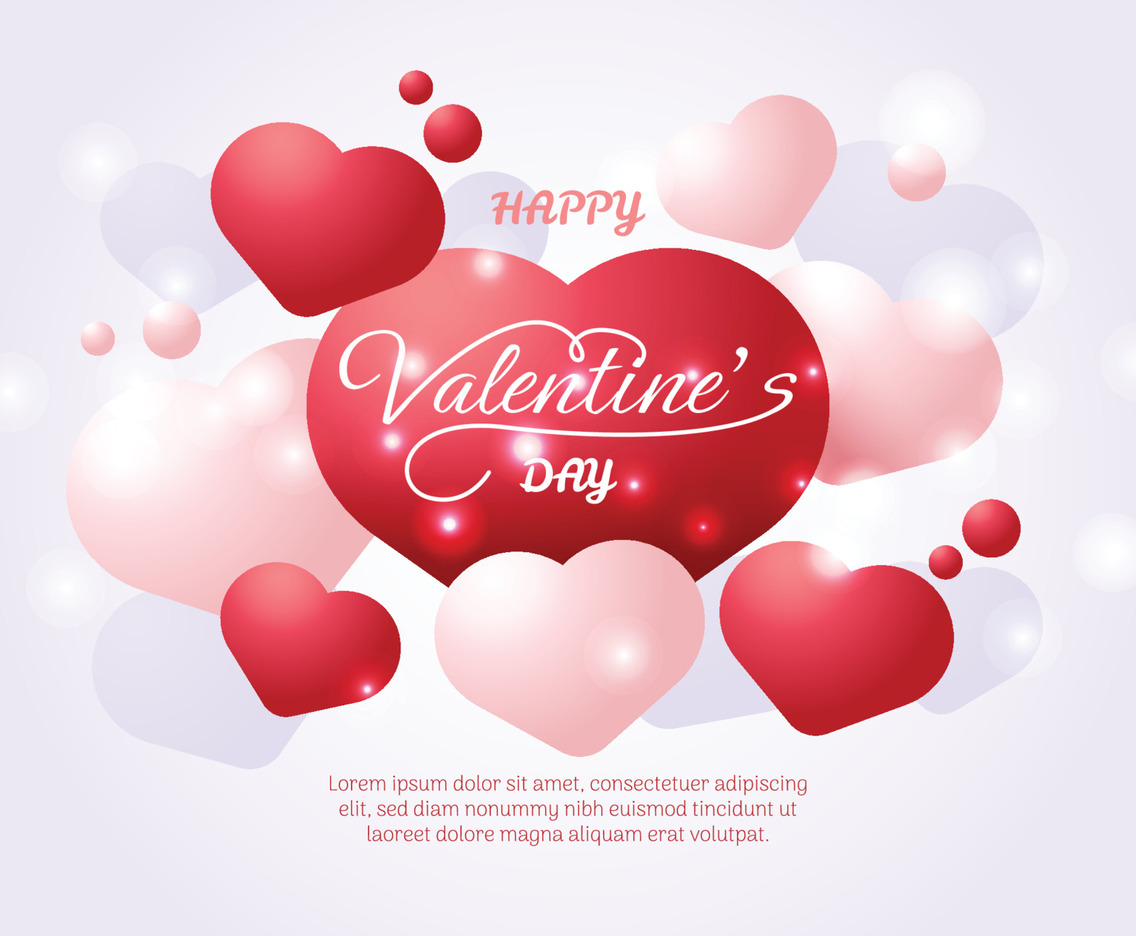Valentines Day Background Vector Art & Graphics | freevector.com