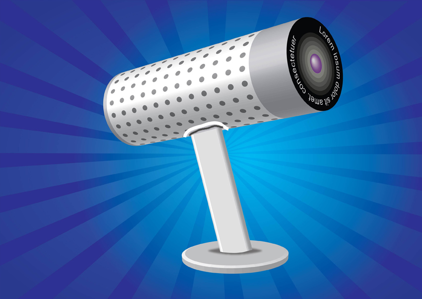 Webcam Illustration Vector Art & Graphics | freevector.com