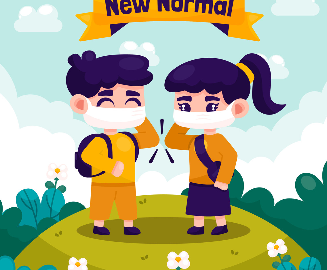 New Normal Back To School Vector Art & Graphics | freevector.com