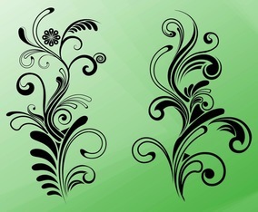 Flowers Decals Vector Art & Graphics | freevector.com