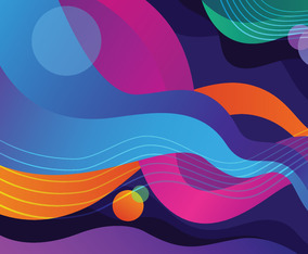 Abstract Wave Vector Art & Graphics | freevector.com