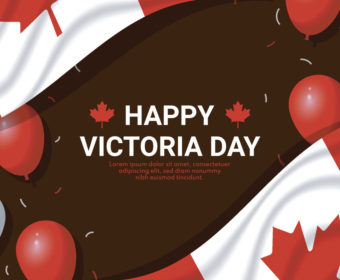 Victoria Day Celebration Background Vector Art & Graphics | freevector.com