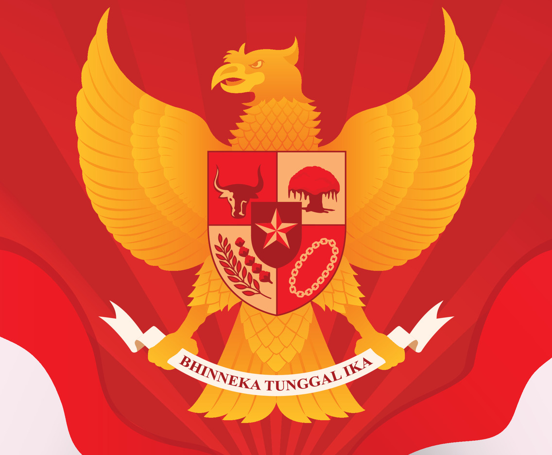 Yellow Garuda On Pancasila Day Vector Art & Graphics | freevector.com