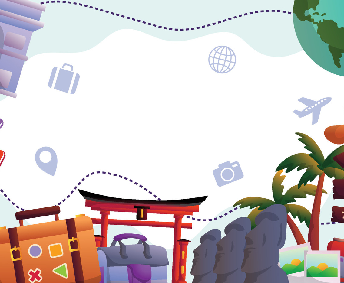 World Tourism Day Background Vector Art & Graphics | freevector.com