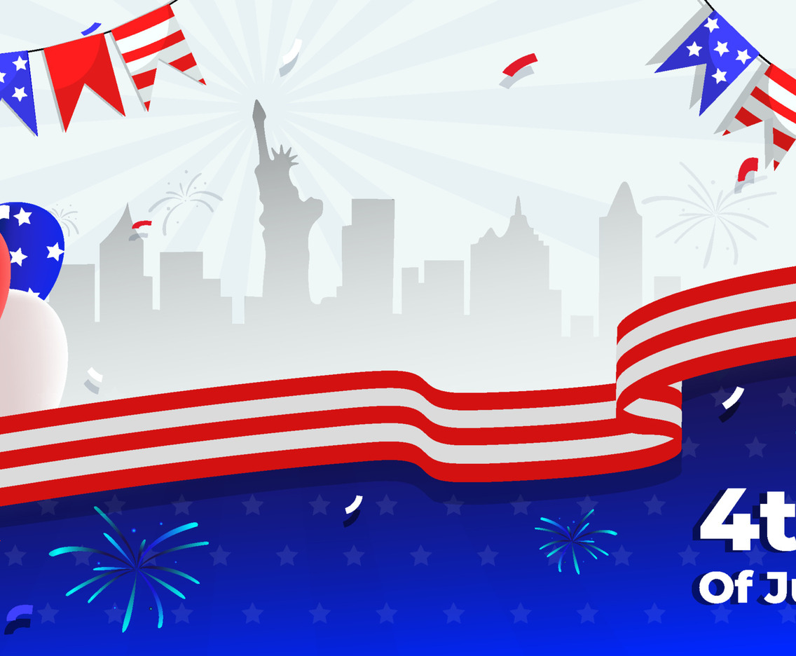 Usa 4th Of July Background Vector Art & Graphics | freevector.com