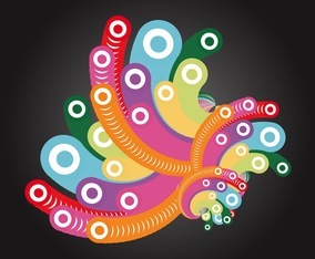 Pop Art Circles Vector Art & Graphics | freevector.com