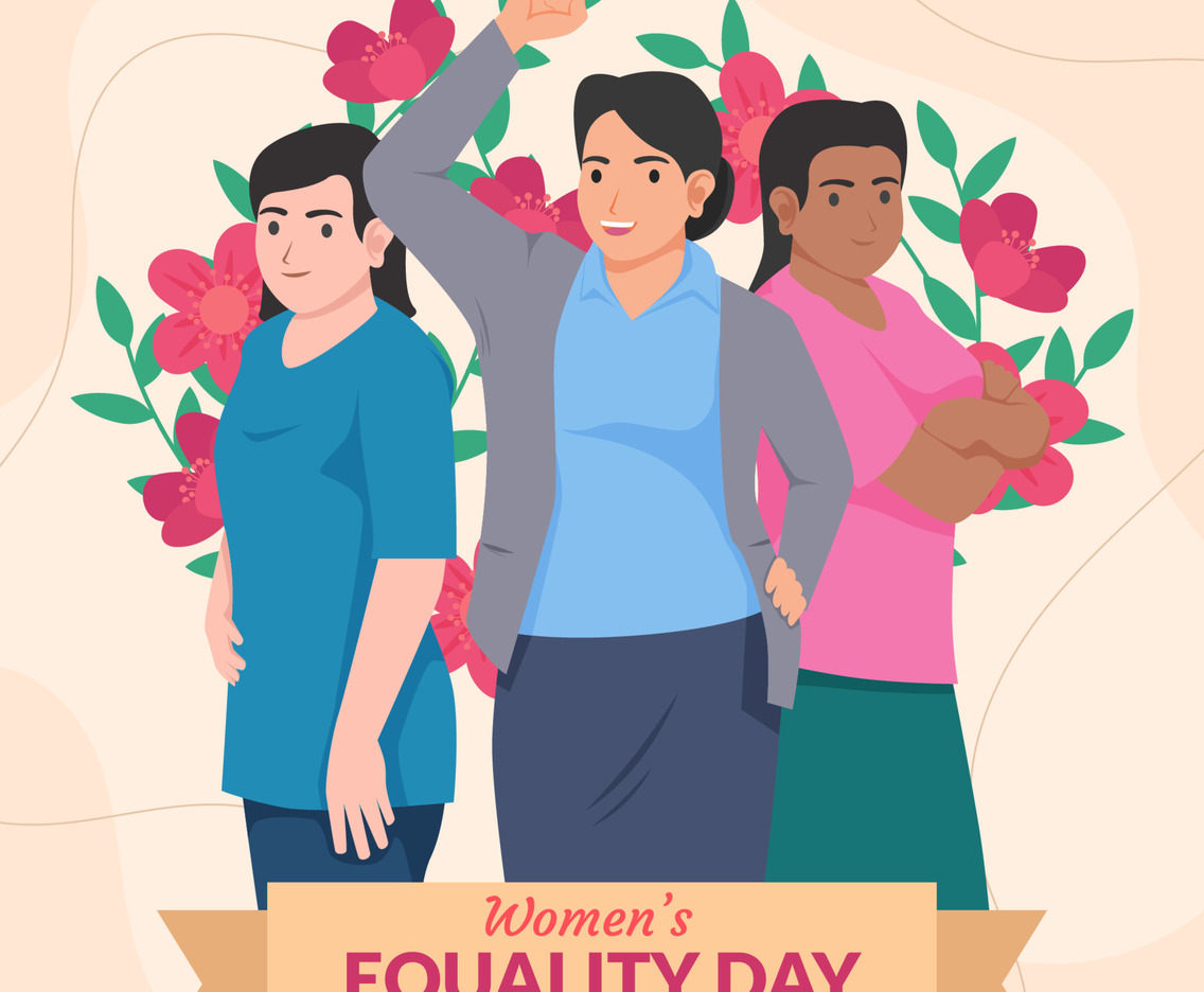 Concept Of Women's Equality Day Vector Art & Graphics | freevector.com