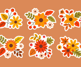 Outline Flowers Vector Art & Graphics | freevector.com