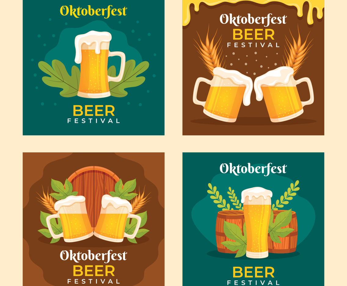 Beer Festival Social Media Template Vector Art & Graphics | freevector.com