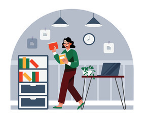 Unsafe Workplace Vector Art & Graphics | freevector.com