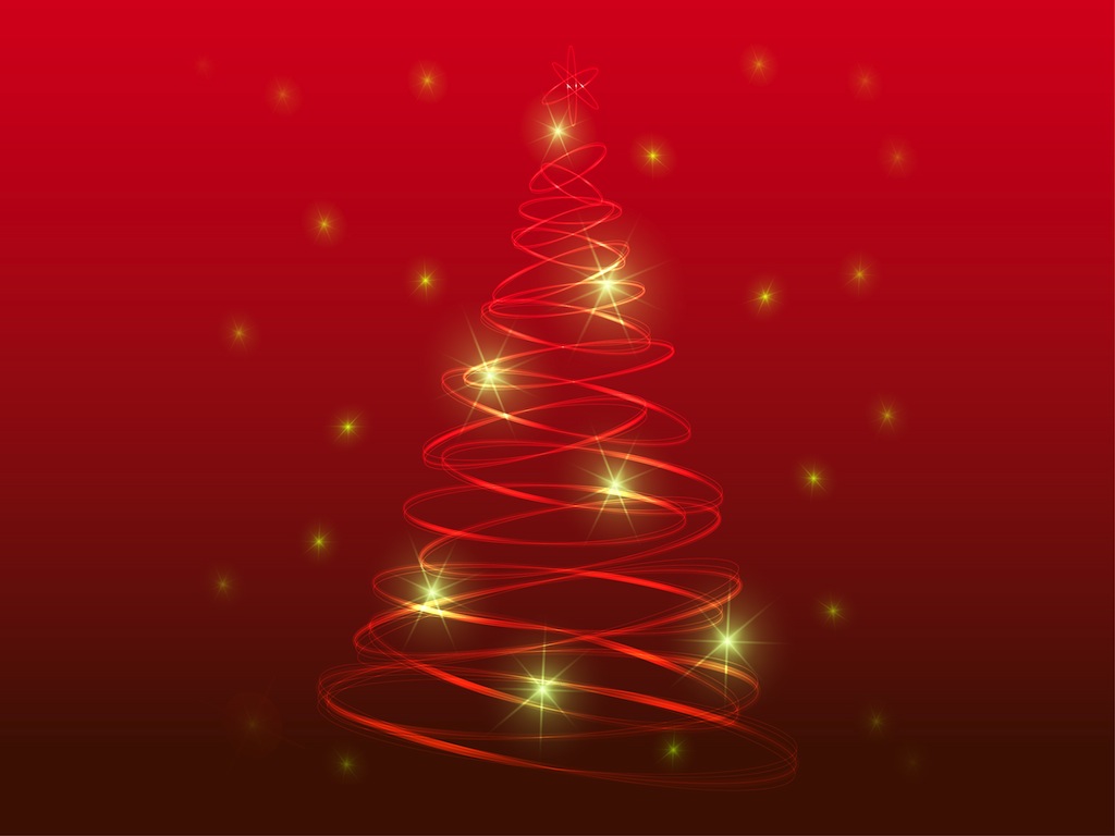 Stylized Christmas Tree Vector Art & Graphics | freevector.com