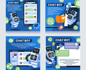 Chat Bot Vector Art & Graphics | freevector.com