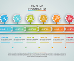 Timeline Infographic Background Vector Art & Graphics | freevector.com