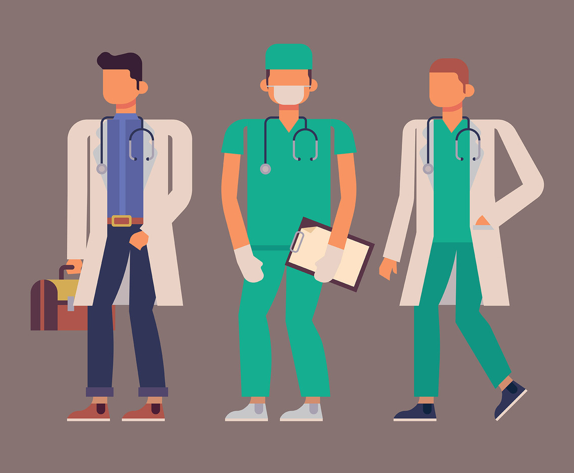 Healthcare Characters Vector Art & Graphics | freevector.com