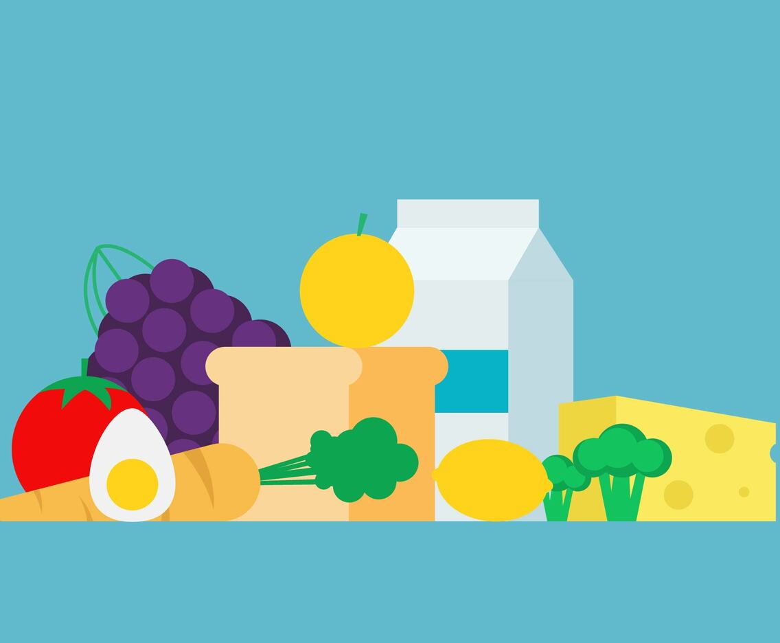 Amazing Healthy Food Vector Art & Graphics | freevector.com