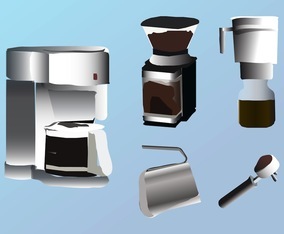 Serving Coffee Vector Vector Art & Graphics | freevector.com